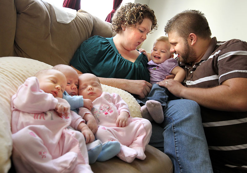 Triplets’ mother: ‘We can finally be a family’ – Brandon Sun