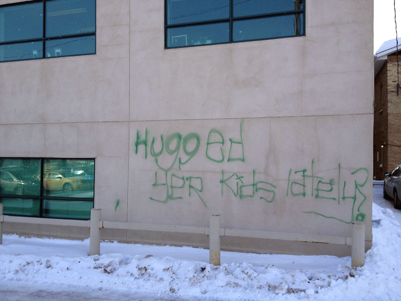 Brandon police out to arrest inspirational graffiti vandal – Brandon Sun