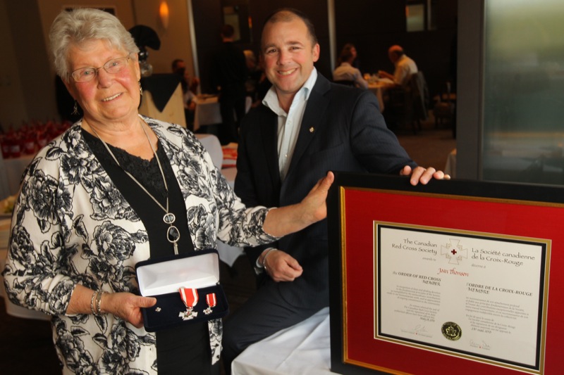 Thomson earns highest honour from Red Cross – Brandon Sun