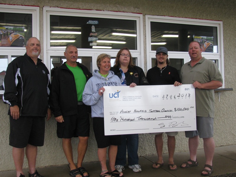 UCT kicks in $100K for Ashley Neufeld Softball Complex – Brandon Sun