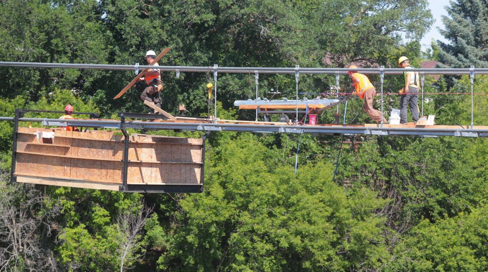 Souris bridge ready to swing again – Brandon Sun
