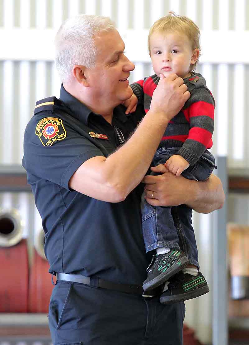 Firefighter/paramedics hailed for long service – Brandon Sun