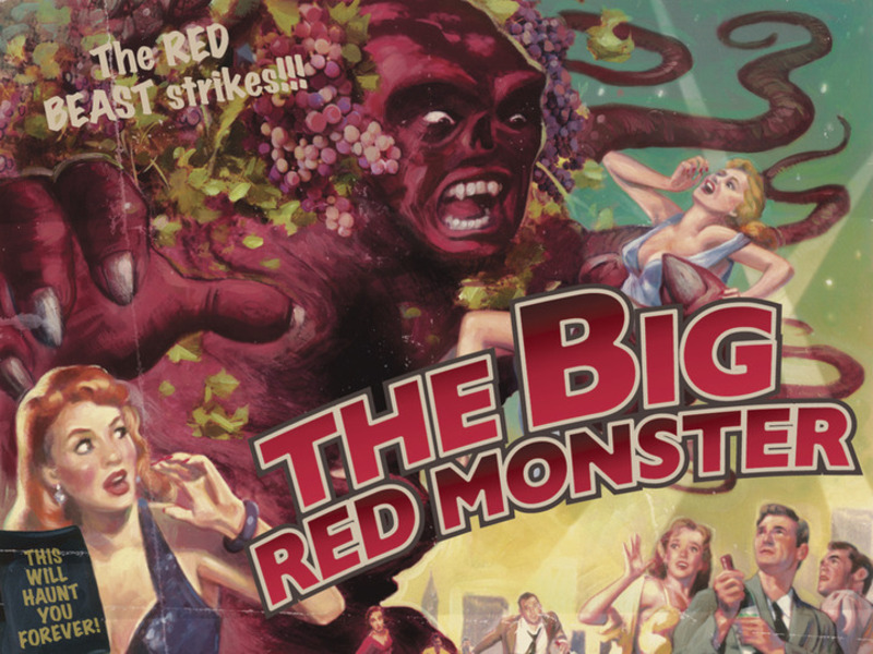 Vine Lines: Just in time for Halloween, meet The Big Red Monster ...