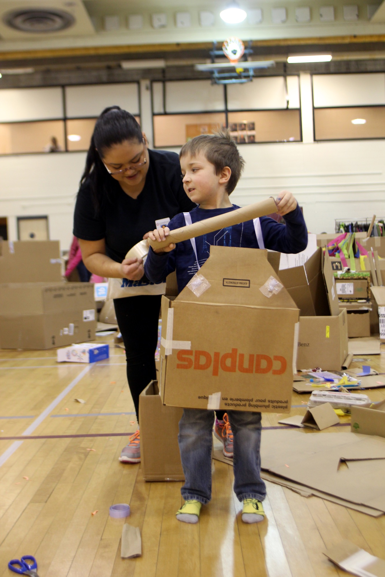 Kids show their creativity at ACC’s Cardboard Challenge – Brandon Sun