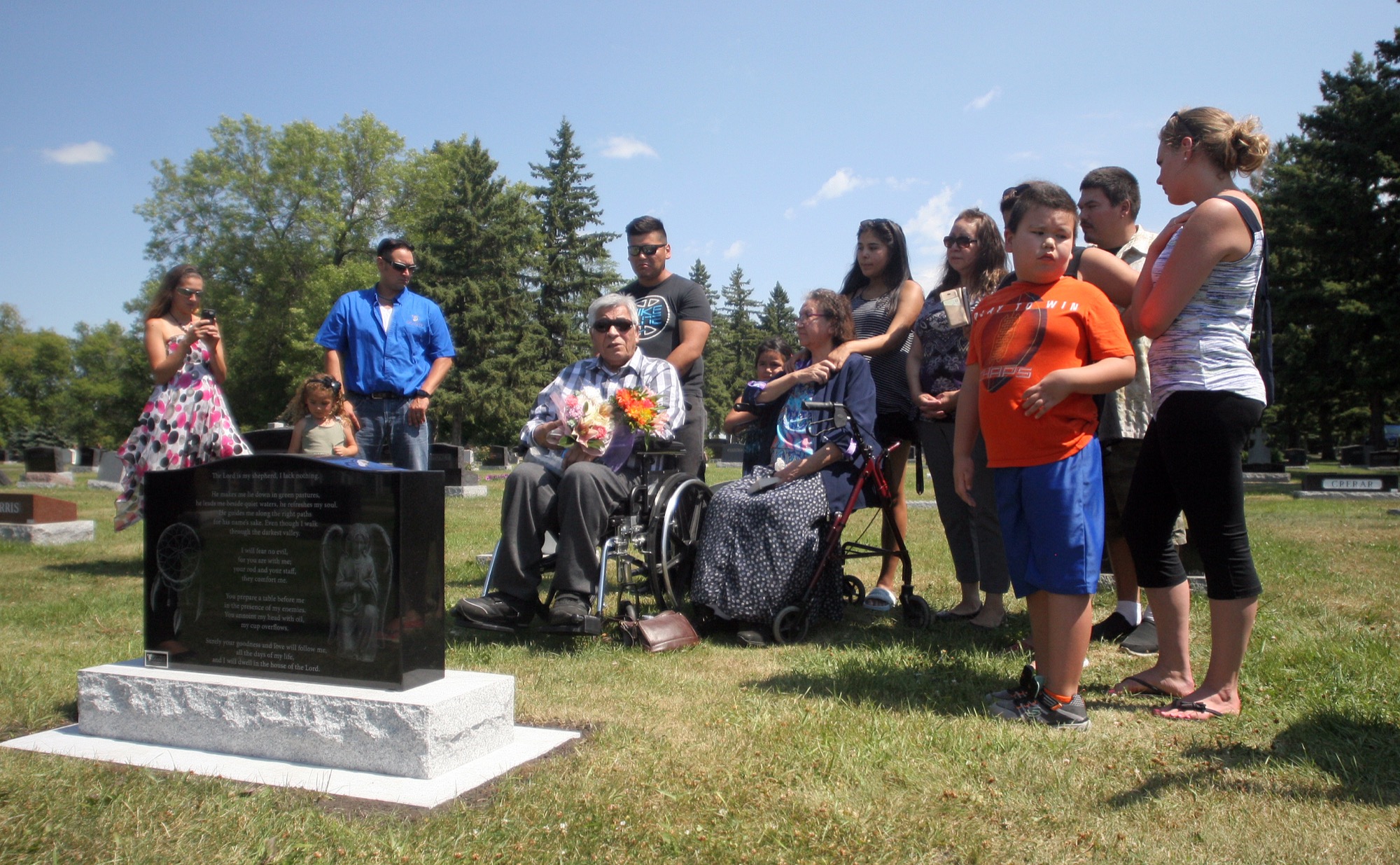 Headstone at Brandon cemetery for woman who died at Ninette Sanatorium ...