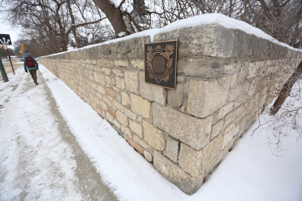 Phase 1 of historic stone fence rehabilitation nearly complete ...