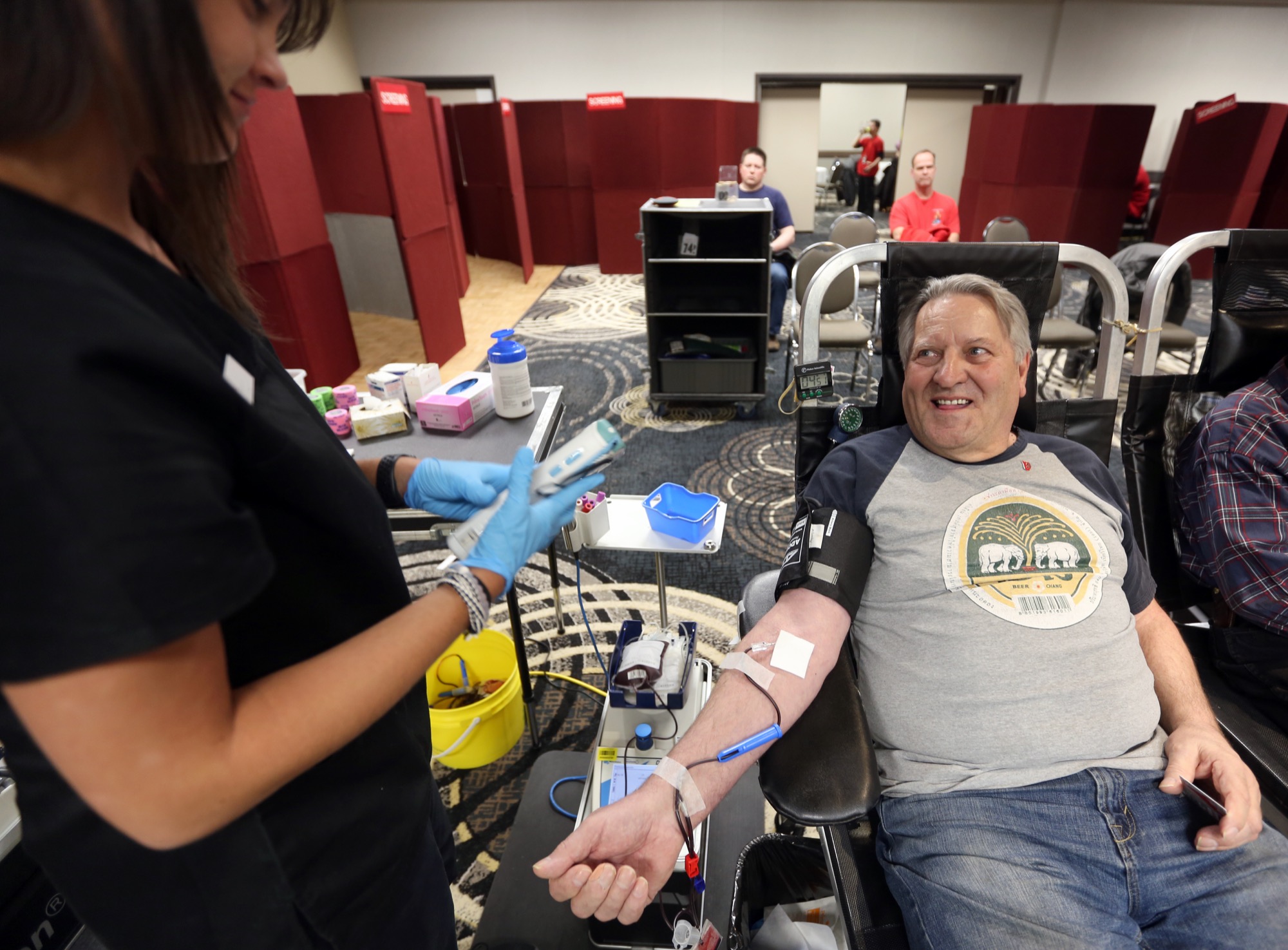 Former ACC instructor makes his 200th blood donation – Brandon Sun