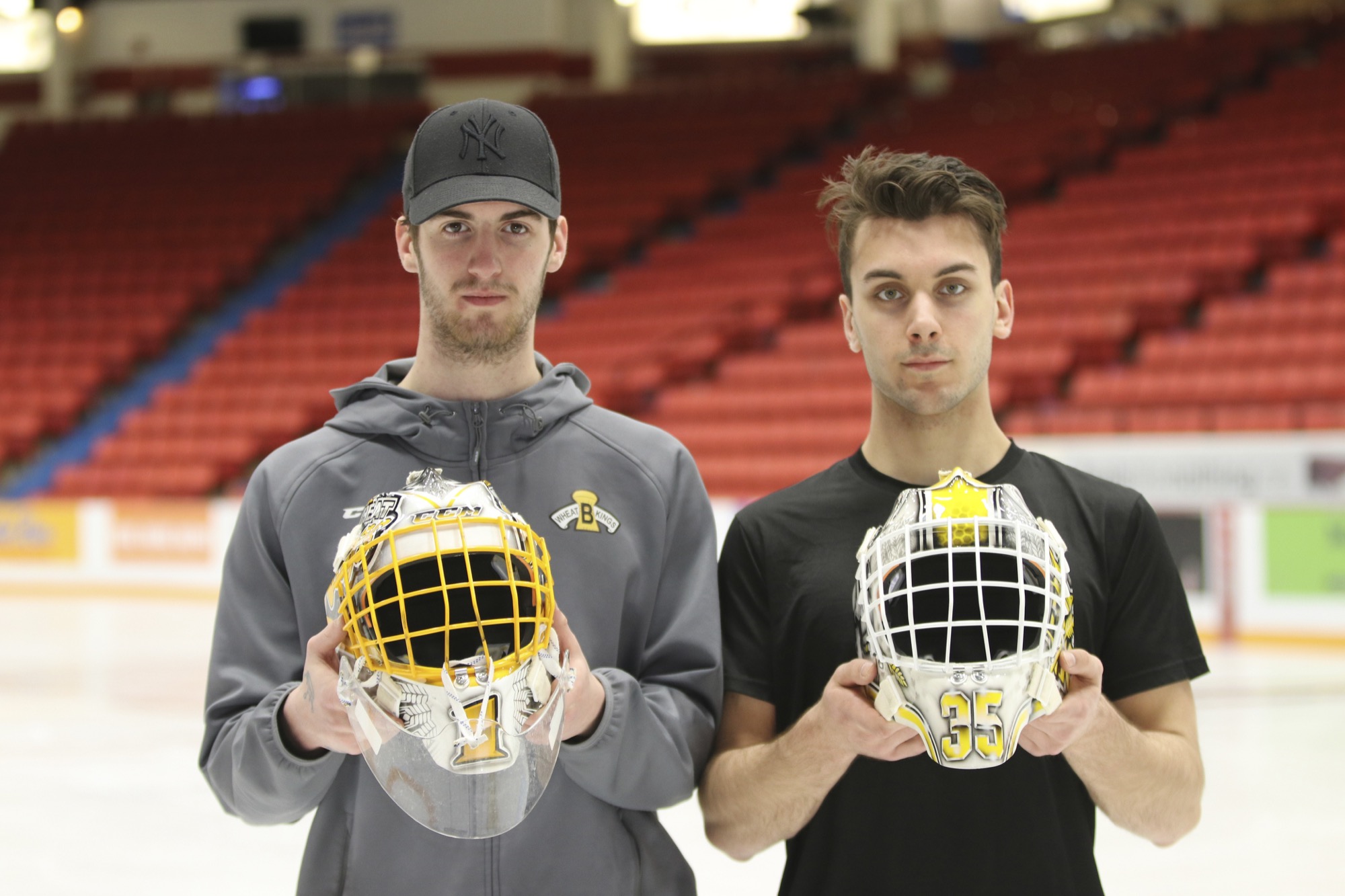 WHL NOTEBOOK – Brandon goalies show off personalities with their masks ...