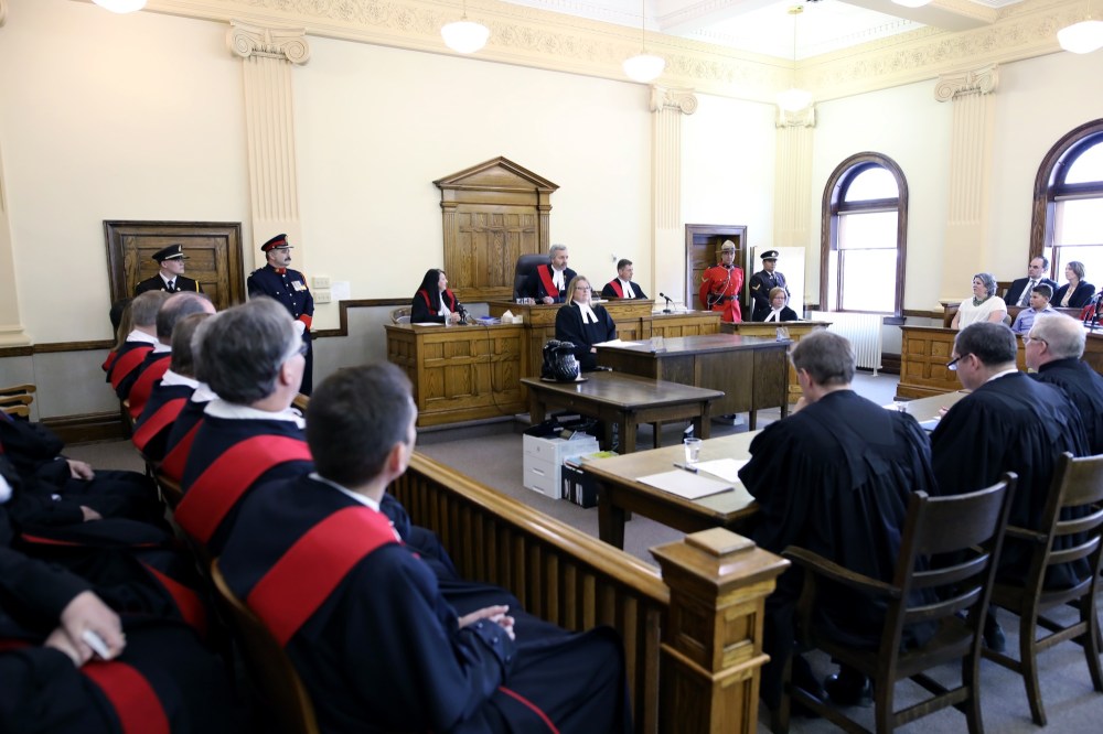 Abel sworn in as judge – Brandon Sun