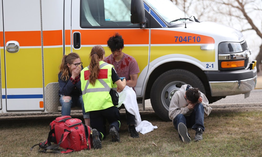 Mock crash highlights impact of impaired driving – Brandon Sun