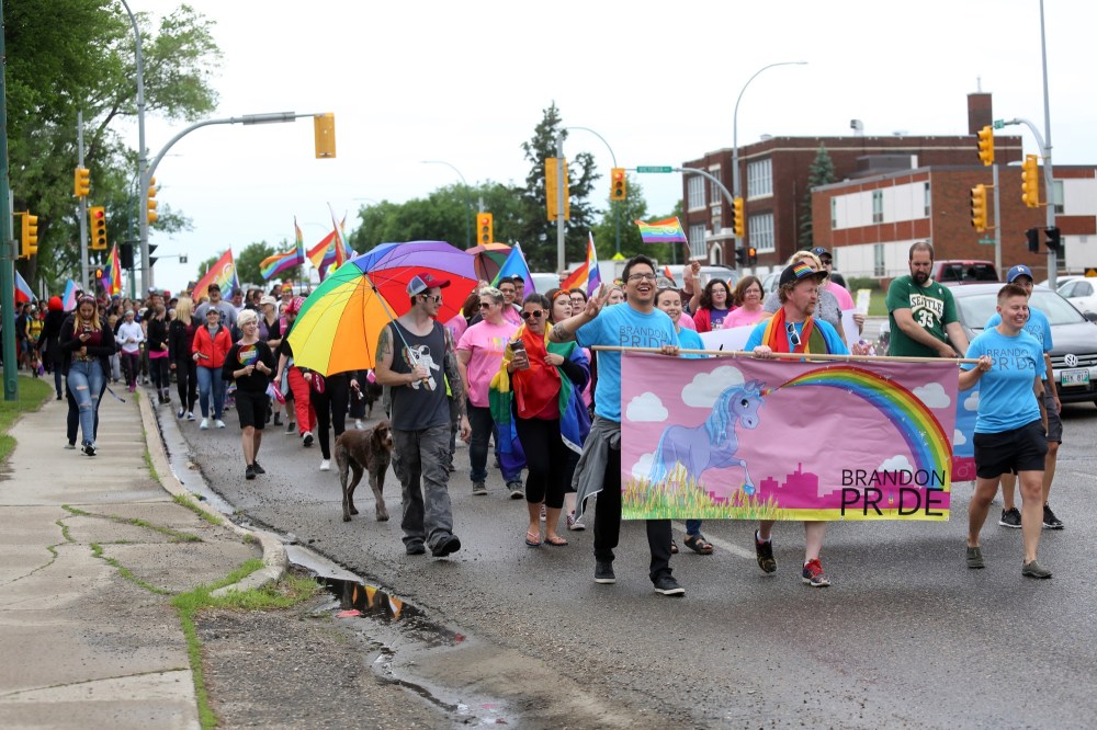 Hundreds turn out for Pride March – Brandon Sun