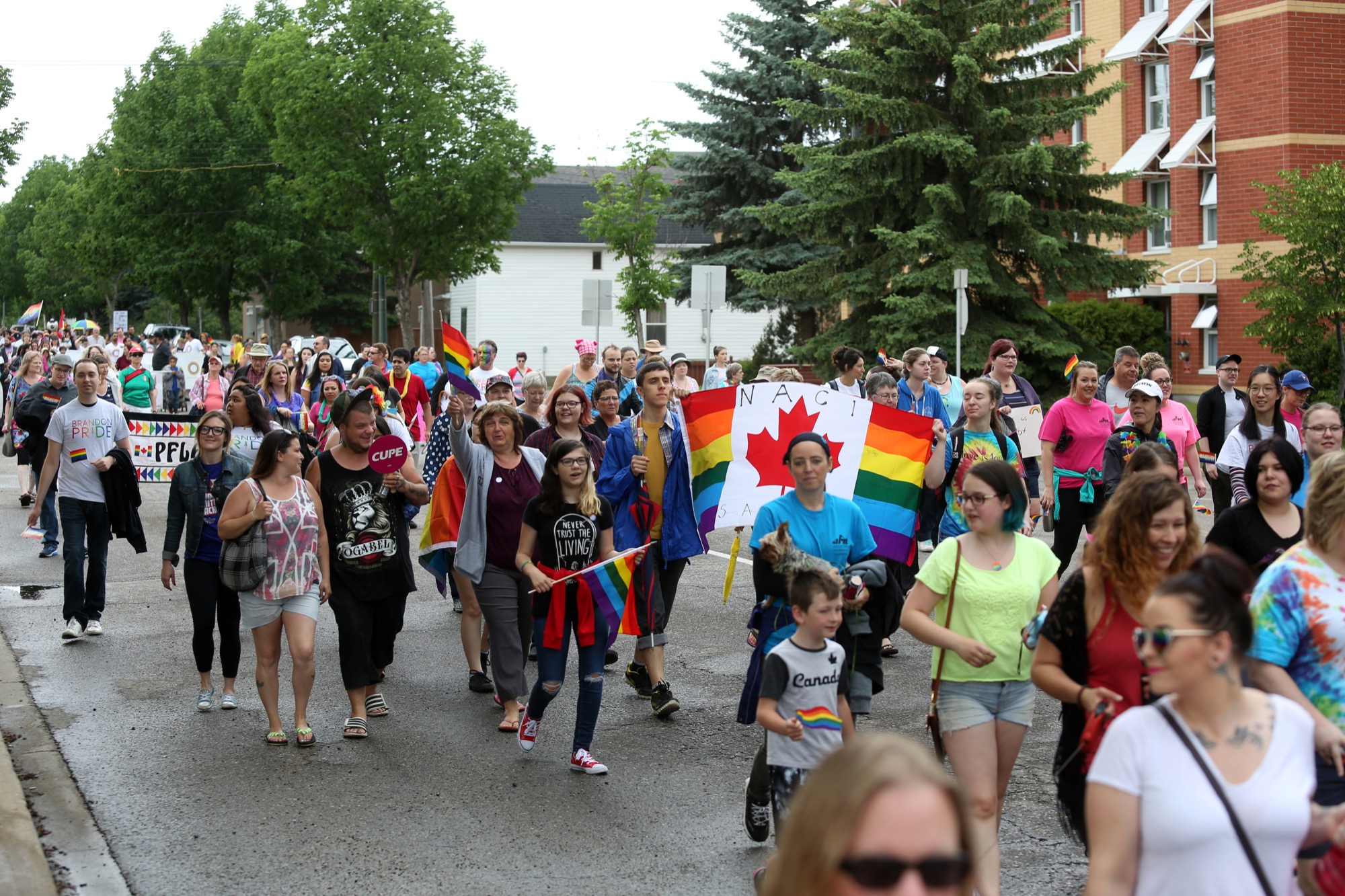 Hundreds turn out for Pride March – Brandon Sun