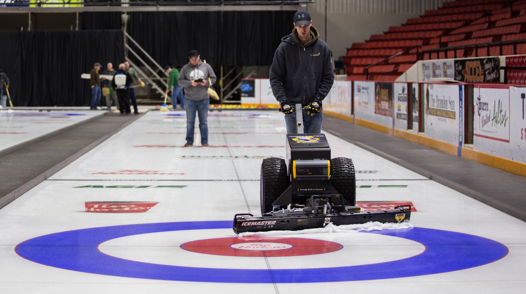 FRIESEN ON THE BUTTON – Finishing touches being made for Brier ...