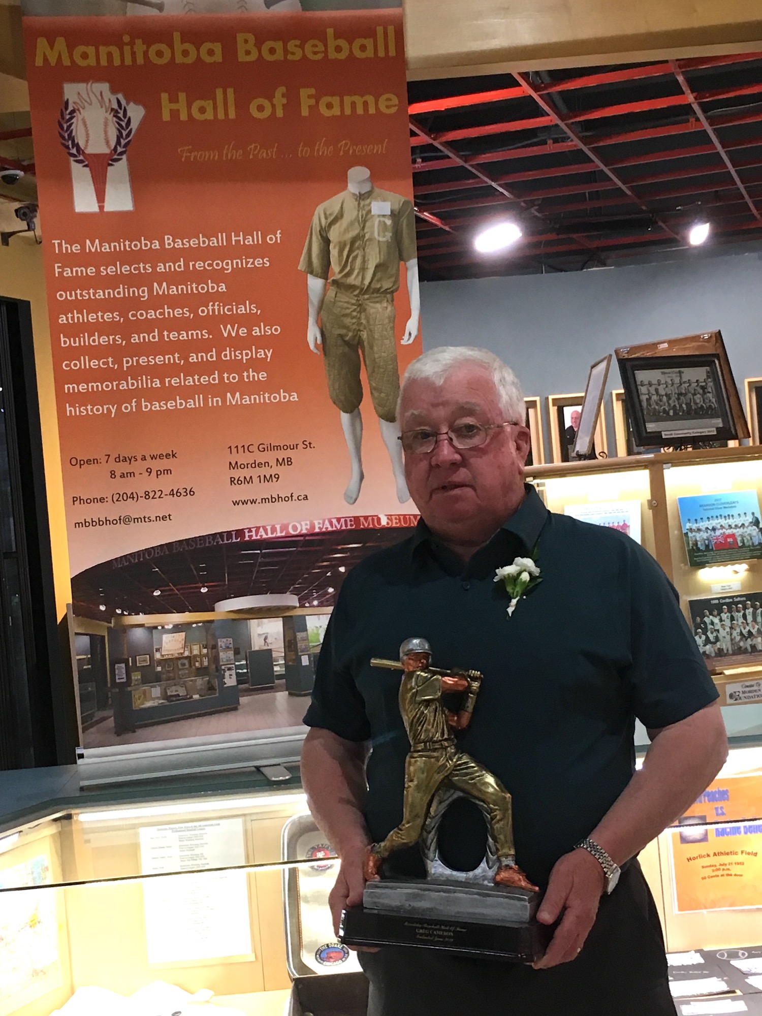 INSIDE THE PARK — Cameron heads to Hall for third time – Brandon Sun