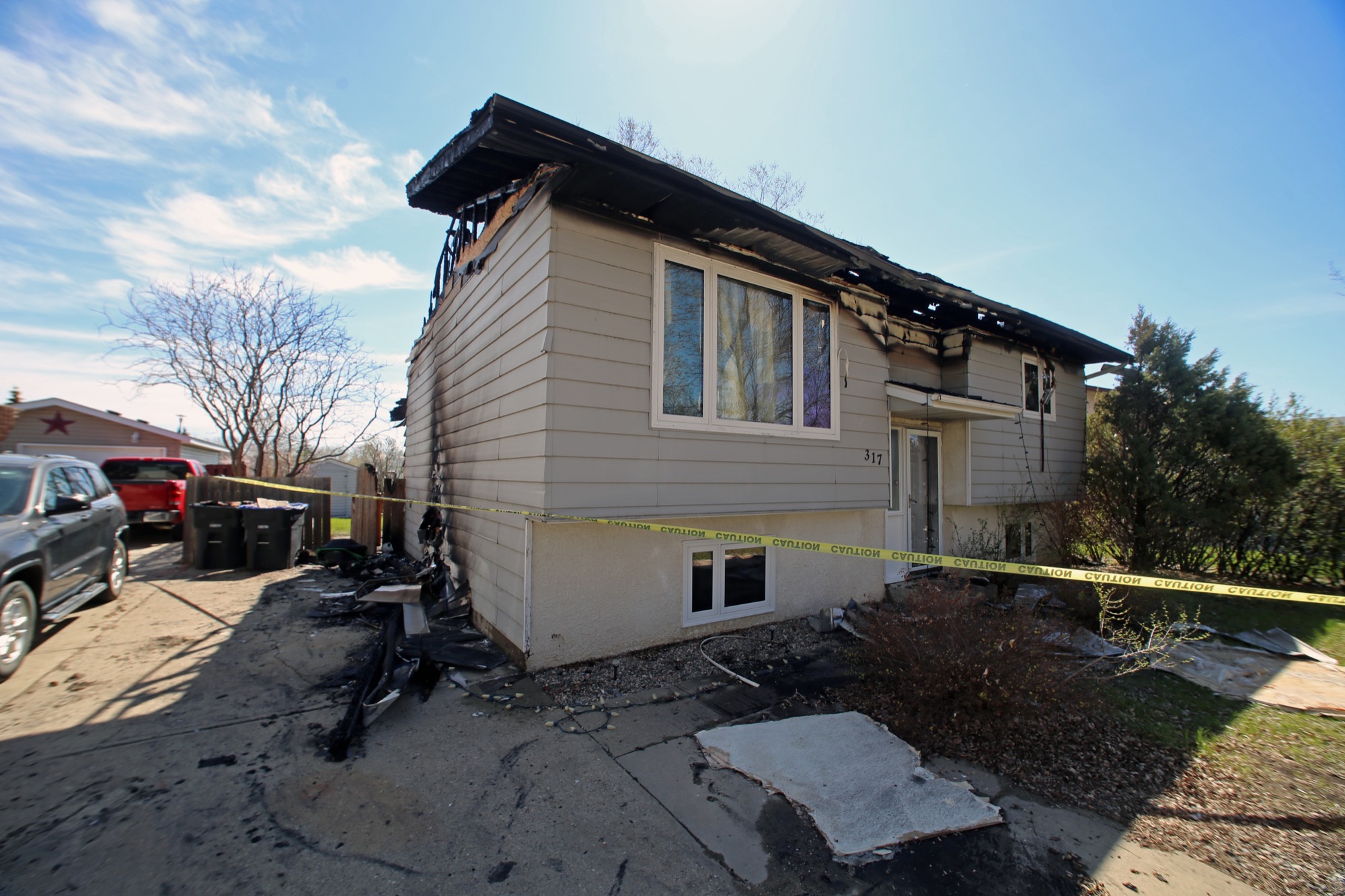 South end house heavily damaged in morning fire – Brandon Sun