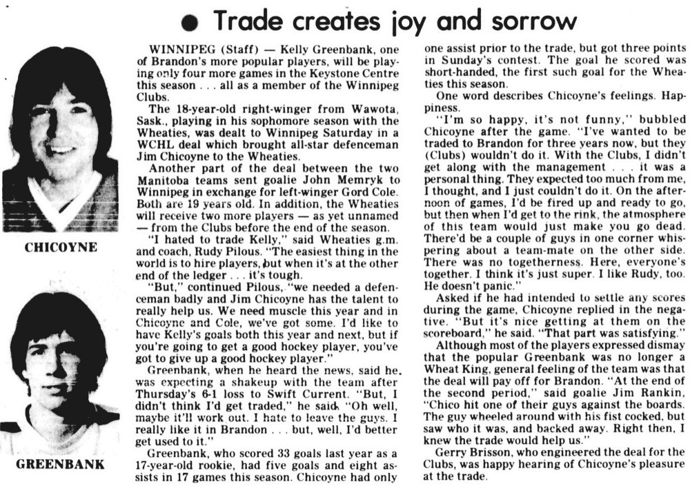 Greenbank made lifelong friends in Brandon – Brandon Sun