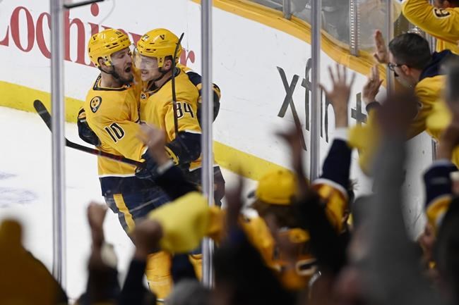 Jeannot leads Predators to 5-4 win over Flyers – Brandon Sun