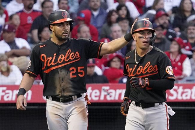 Orioles rally in 6th, Chirinos has 3 RBIs in win over Angels – Brandon Sun