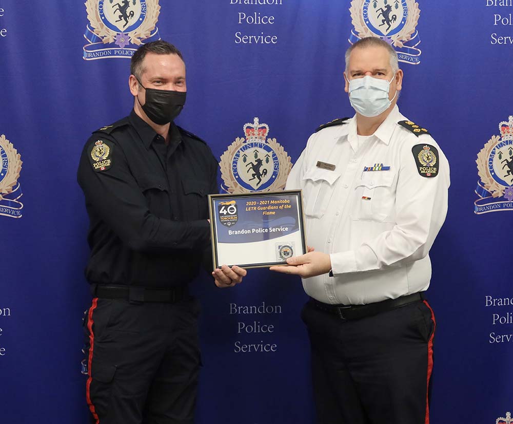 Brandon police recognized for work with Special Olympics – Brandon Sun