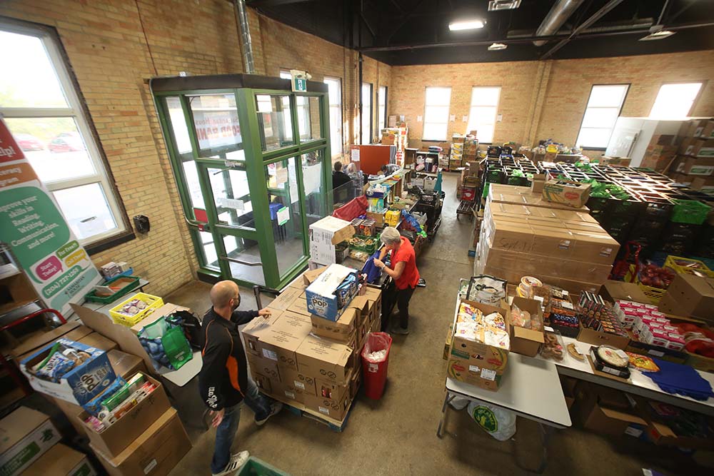 All donations welcome at food bank: Samaritan House – Brandon Sun