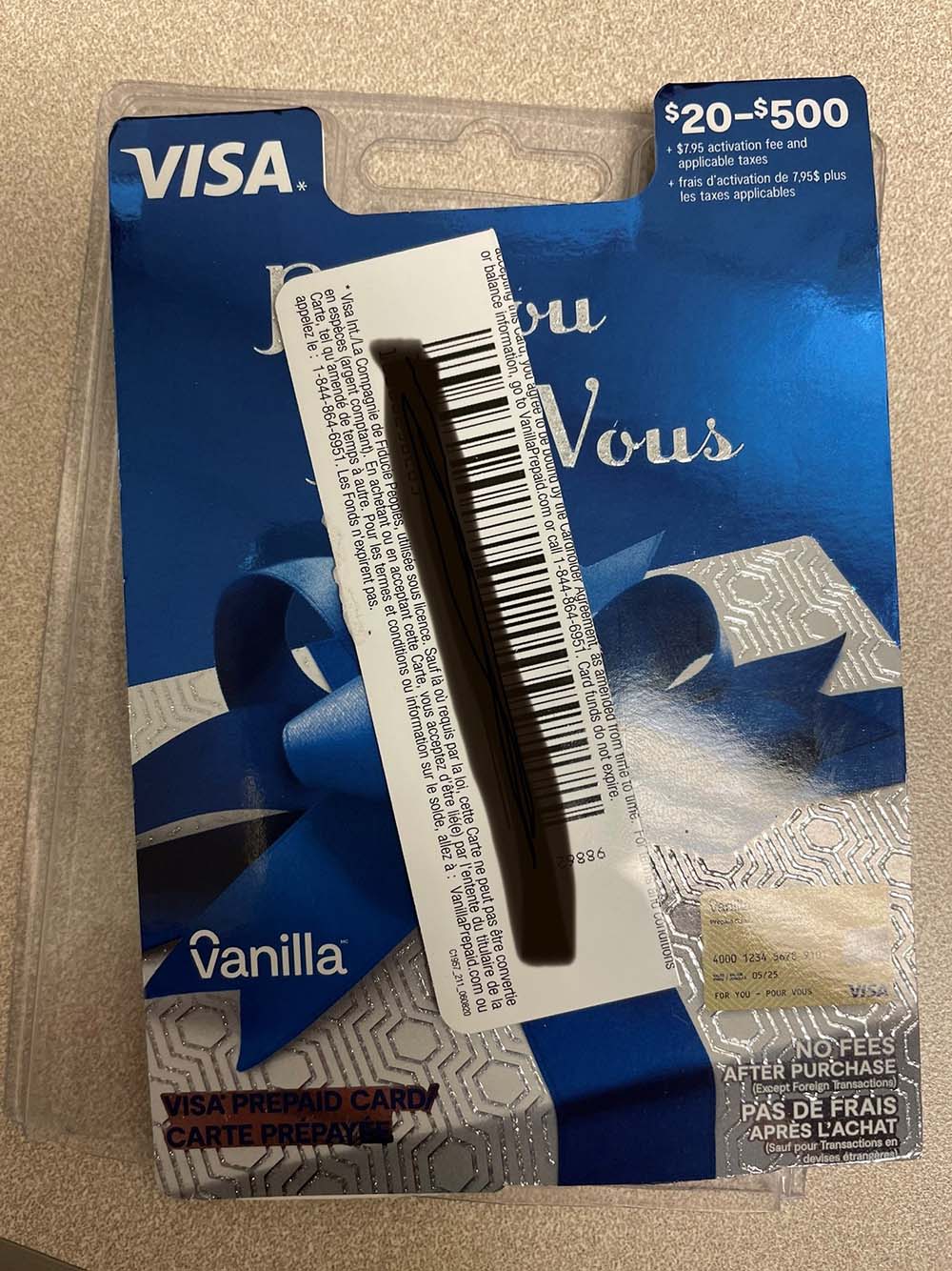 Brandon police warn of prepaid VISA scam – Brandon Sun