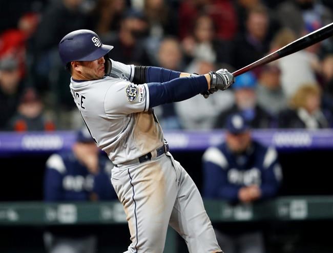 Marquez’s arm, bat lead Rockies past Padres 12-2 – Brandon Sun