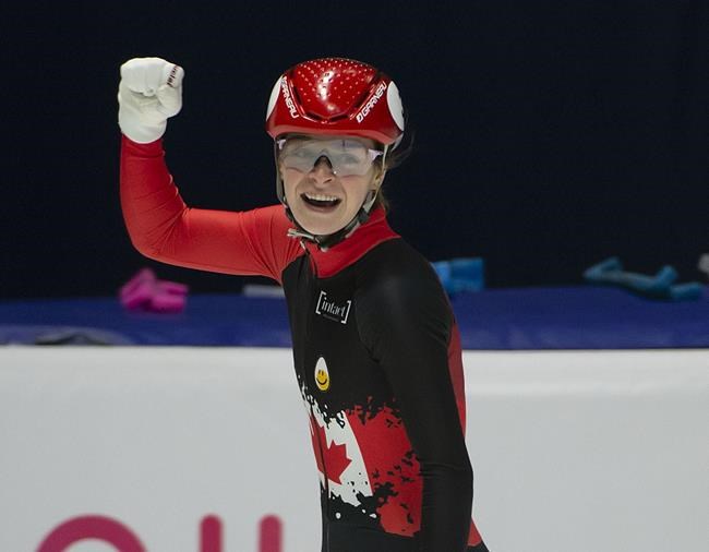 Canada’s Boutin wins gold in short track 500 metre race at World Cup ...