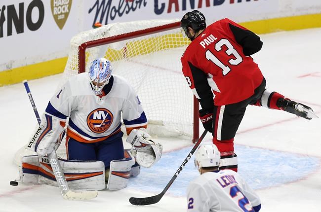 Nick Leddy’s three-point effort leads Islanders over Senators 4-2 ...