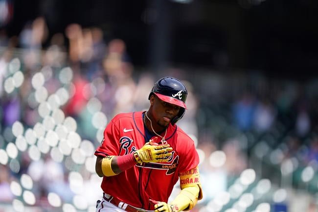 Braves OF Ronald Acuña Jr. departs with abdominal strain – Brandon Sun