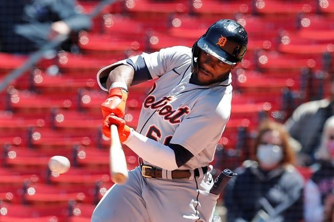 Cordero snaps slump, Red Sox hold on to beat Tigers 12-9 – Brandon Sun