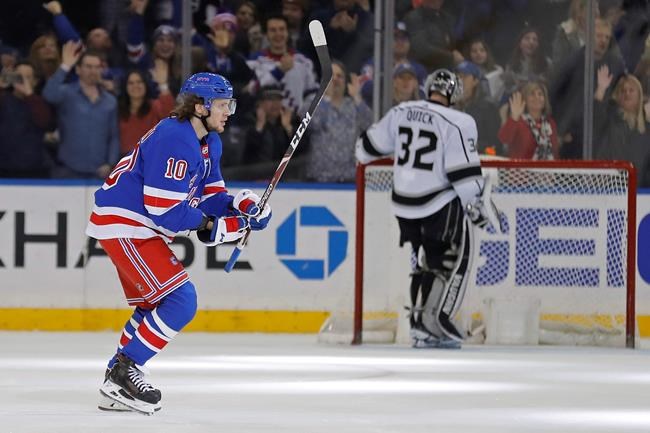 Panarin scores as Rangers beat Kings 4-1 – Brandon Sun