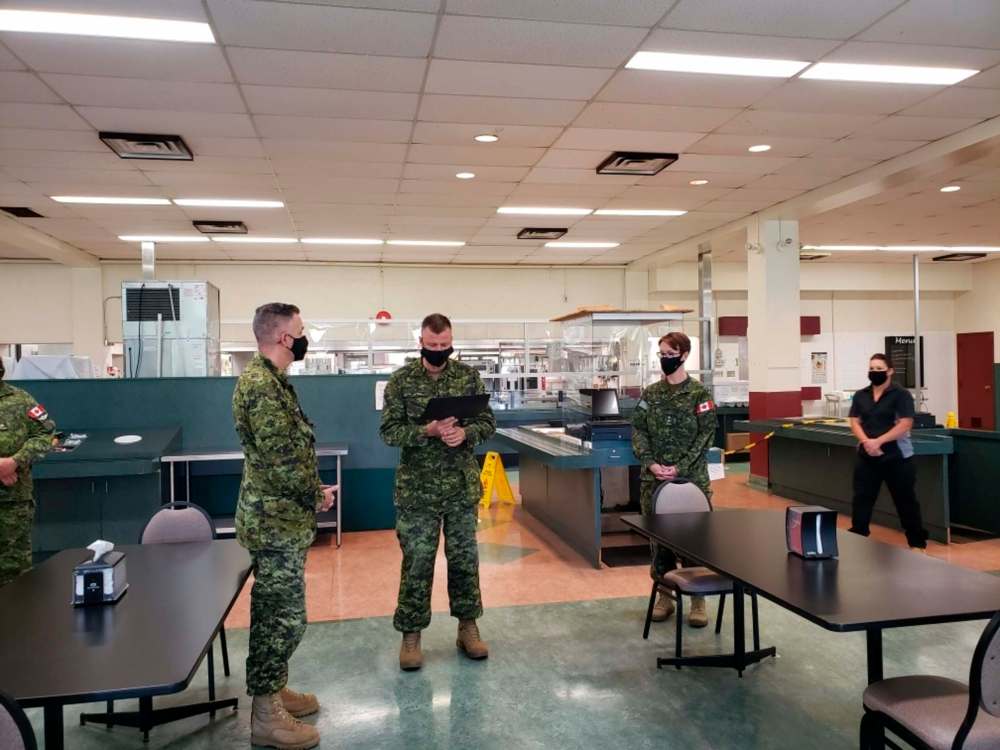 CFB Shilo dining hall staff adapt to pandemic – Brandon Sun