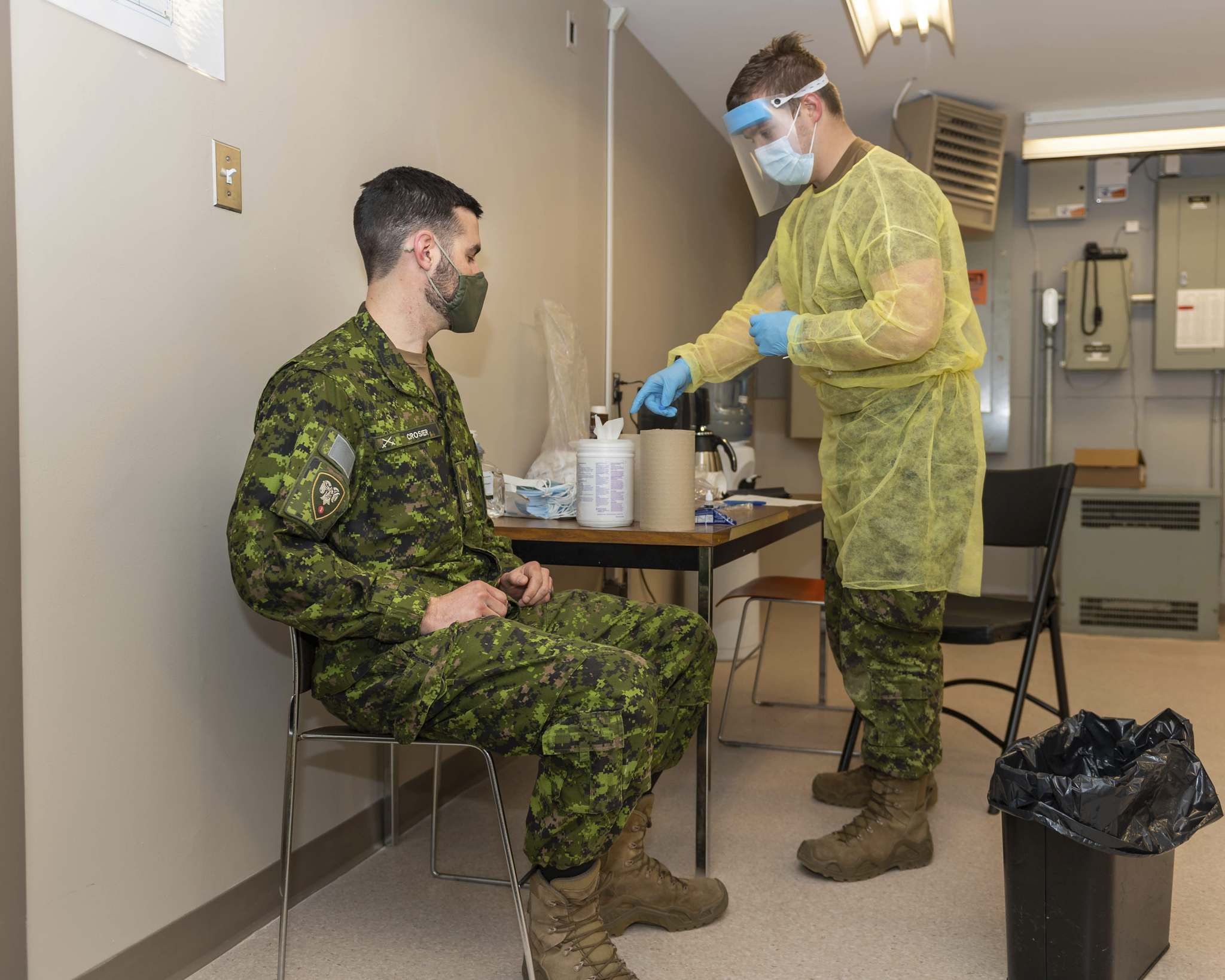 Soldiers assisting vaccination campaign – Brandon Sun