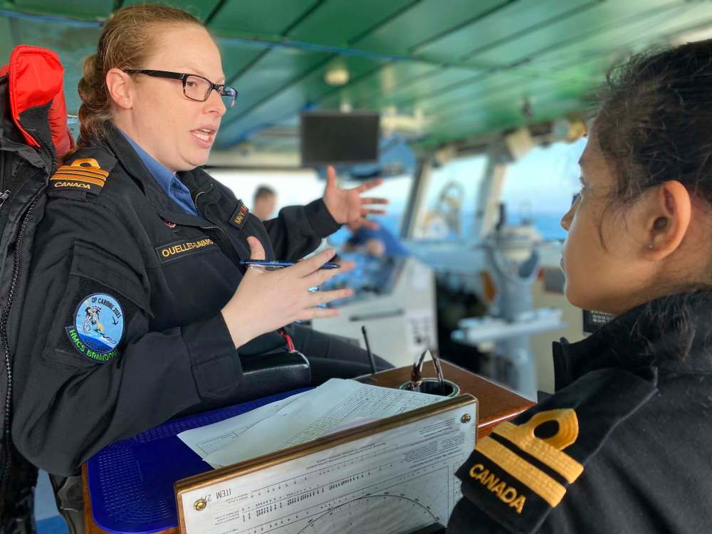 Ouellet-Savard enjoys commanding HMCS Brandon – Brandon Sun