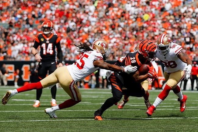 Bengals’ Joe Mixon frustrated by 1-yard run average – Brandon Sun