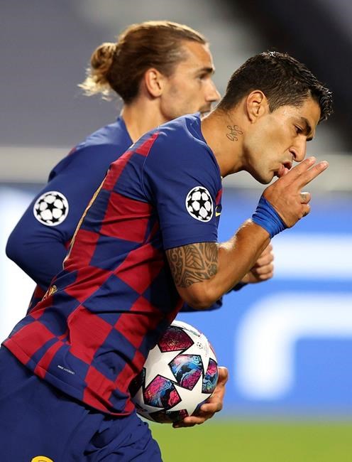 Emotional Suárez says it was tough to accept Barça departure – Brandon Sun