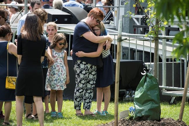 A year later, ceremony commemorates victims of the Danforth shooting ...