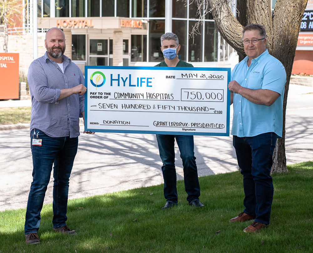 HyLife donation benefits the Neepawa, Killarney hospitals – Brandon Sun