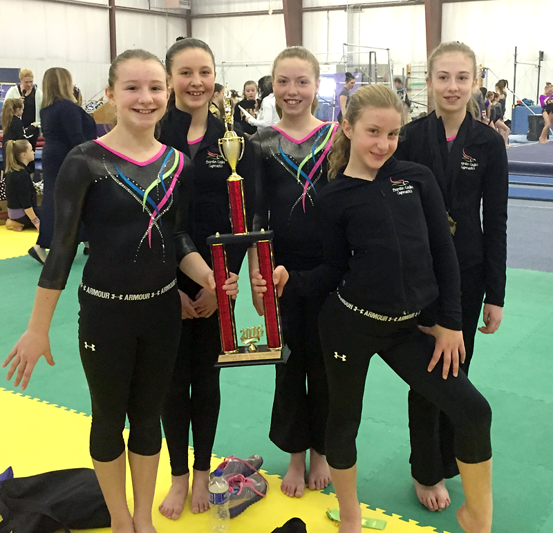 Young Eagles gymnasts triumphant in Minot – Brandon Sun
