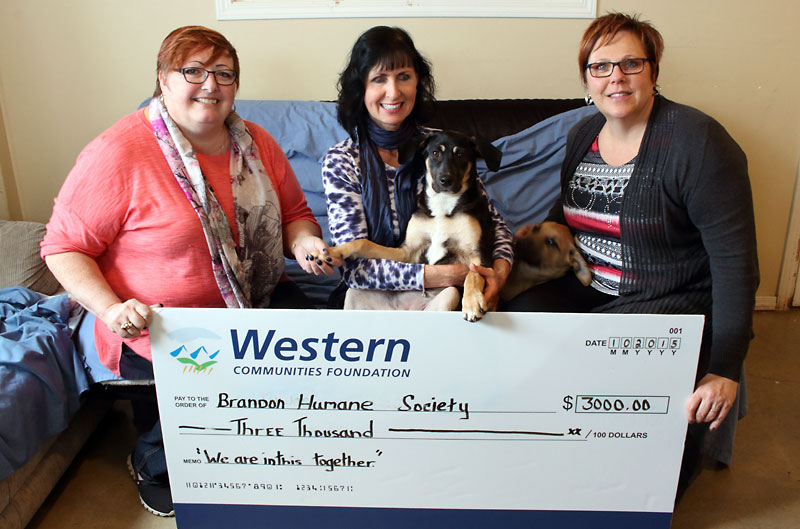 Big Western Cheques for Charity – Brandon Sun
