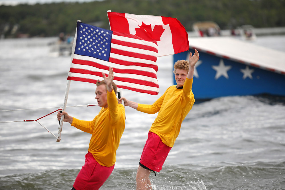 WATERSKIING AT LAKE METIGOSHE – Brandon Sun