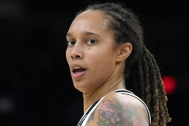 WNBA star Griner’s Russia detention extended for third time – Brandon Sun