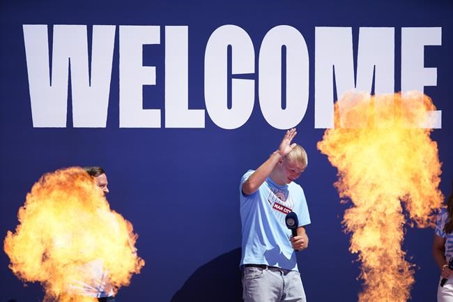 Erling Haaland welcomed by Man City fans, pledges goals, fun – Brandon Sun