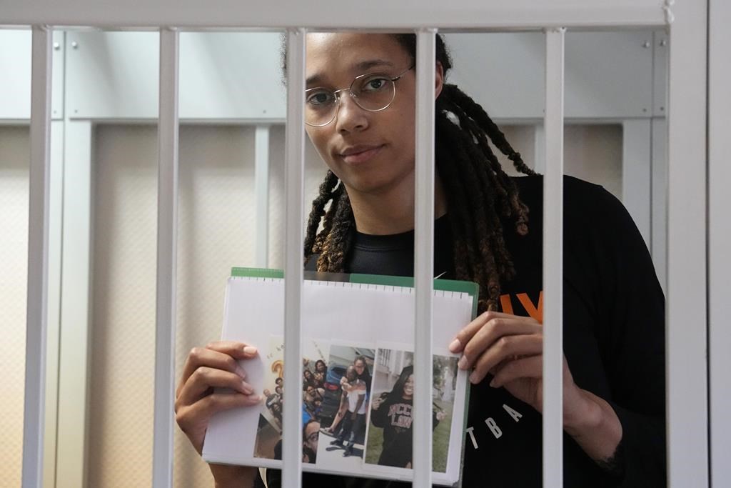 WNBA’s Griner tells drug trial: ‘My career is my whole life’ – Brandon Sun