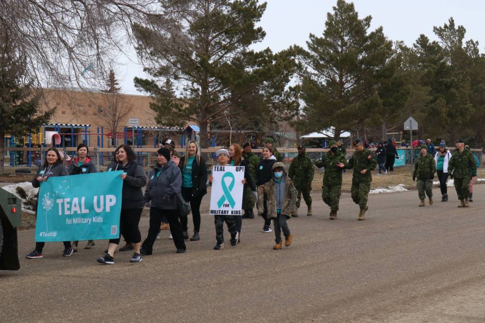 Teal Up Day recognizes military children in CFB Shilo – Brandon Sun