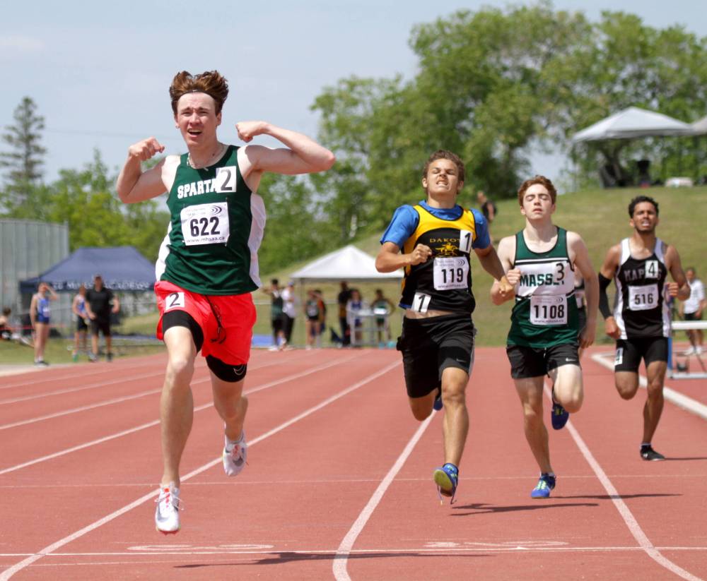 Simard takes home rare triple gold – Brandon Sun