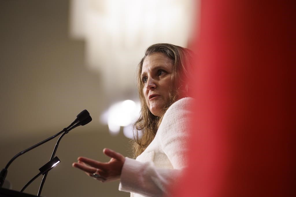 Freeland says Albertans kind, welcoming, as RCMP investigate ...