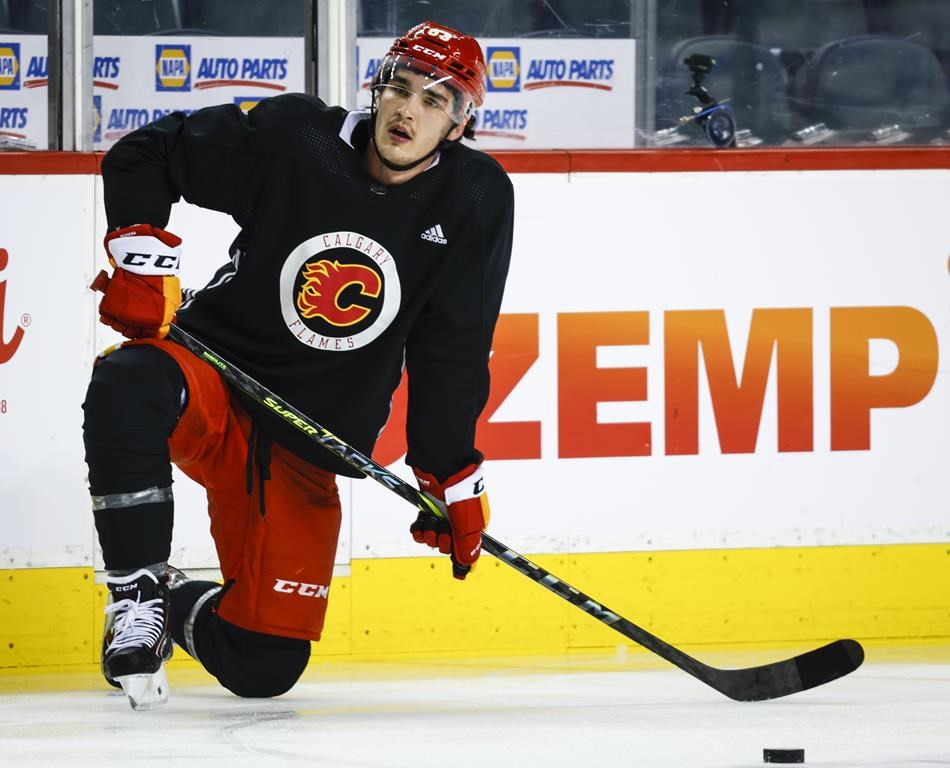 Flames re-sign Adam Ruzicka to two-year deal on eve of training camp ...