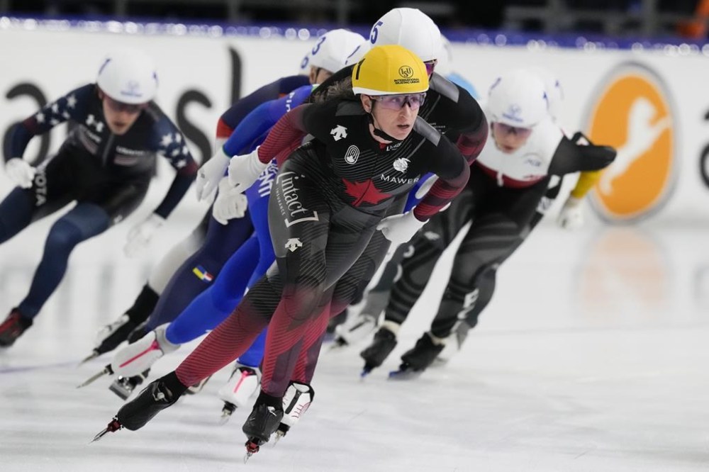Canadian long-track speedskater Blondin wins gold in women’s mass start ...