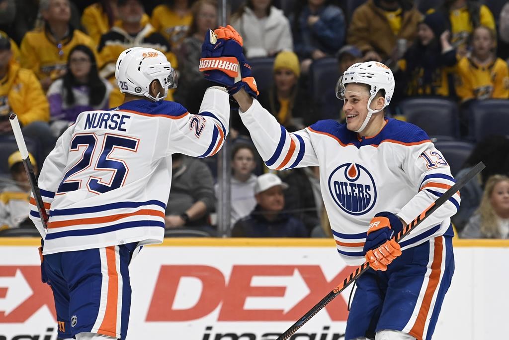 Carrier’s OT goal leads Predators over Oilers 4-3 – Brandon Sun